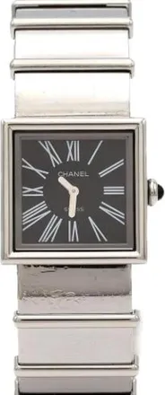 Chanel Montre Vintage Pre-owned - Femme - Pre-owned - Noir - Taille: ONE Size