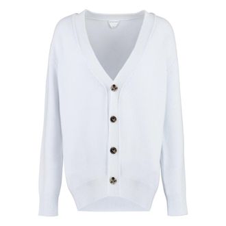 Bottega Veneta Kaschmir-Cardigan - - Knitwear - Damen - Blau - XS