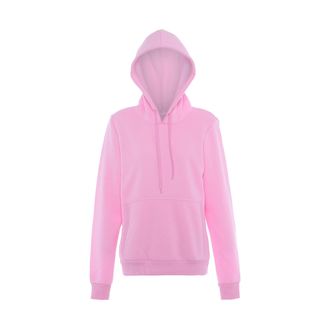 Mymo Womens Modischer Pullover-Hoodie für Damen Polyester SÜßES ROSA Größe XL Hooded Sweatshirt, 46