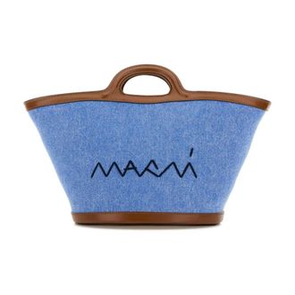 Marni Denim Bucket Bag - - Bags - Damen - Blau - ONE SIZE