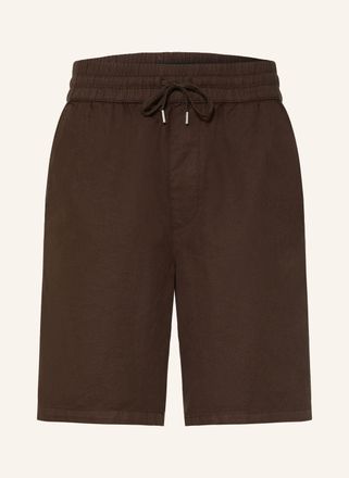 AllSaints Allsaints Shorts Hanbury Mit Leinen braun