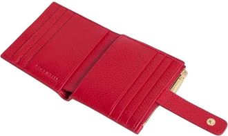 Coccinelle Femme, Accessoires, Rouge, Taille: ONE Size Portefeuille Souple M&eacute;tallis&eacute;