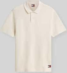 Tommy Jeans Relaxed Fit Poloshirt aus reiner Baumwolle