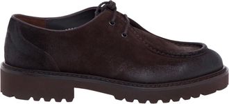 Doucal's Homme, Sport, Brun, Taille: 41 1/2 EU Commander Suede Derby