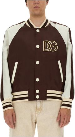 Dolce & Gabbana Homme, Vestes, Multicolore, Taille: L Giubbotto Roma