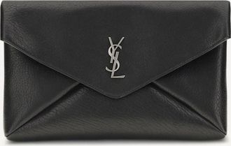 Saint Laurent Cassandre large envelope Clutch Bag Male UNI