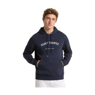 Michael Kors Homme, Sweatshirts et sweats &agrave; capuche, Bleu, Taille: M Michael Kors Sweaters Blue