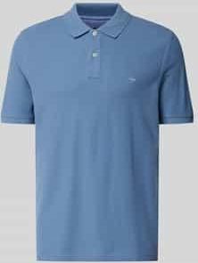 Fynch-Hatton Regular Fit Poloshirt mit Label-Stitching