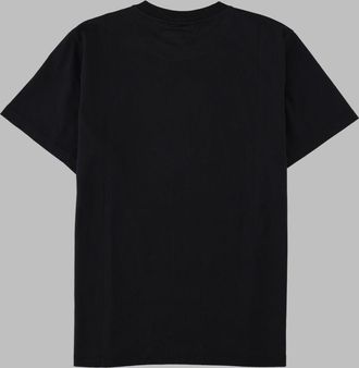 Ganni Strawberry Print Organic Cotton T-Shirt - Black