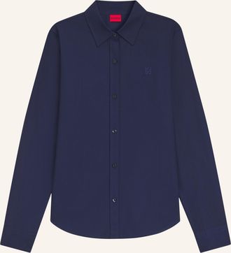 HUGO BOSS Hugo Blouse The Essential Shirt Regular Fit blau