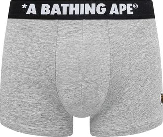 A Bathing Ape A Bathing Ape, Homme, Sous-v&ecirc;tements, Gris, Taille: XL One Point Trunks
