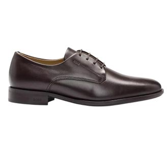 HUGO BOSS Colby Schn&uuml;rschuhe f&uuml;r Herren, Leder (Dunkelbraun)