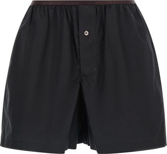 Christophe Lemaire Femme, Shorts, Gris, Taille: 38 FR Boxer Shorts