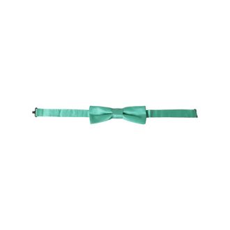 Dolce & Gabbana Mintgr&uuml;ne Seide Verstellbare Hals Herren Fliege - - Accessories - Herren - Gr&uuml;n - ONE SIZE