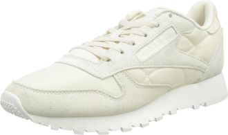 Reebok Damen Klassisches Leder Sneaker Klassisches Leder,Alabas Goldmt Chalk,35.5 EU