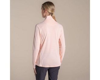 Craghoppers Longsleeve Nosilife Solarshield+ Half Zip Top Vielseitiges Funktionsoberteil mit UV- und Insektenschutz