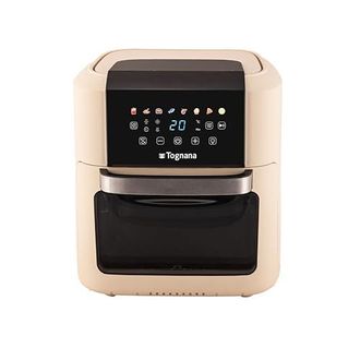 Tognana Iridea, Heißluftfritteuse und -ofen 11 L, Kunststoff-Edelstahl, Champagne
