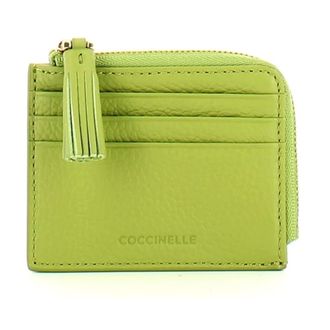 Coccinelle Femme, Accessoires, Vert, Taille: ONE Size Tassel Card Holder