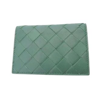 Bottega Veneta Pre-owned Leder Portemonnaies - - Pre-owned - Herren - Gr&uuml;n - ONE SIZE