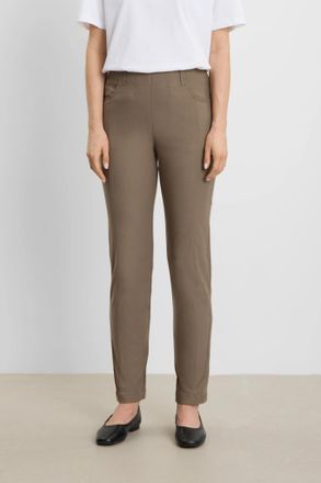 Laurie Damen vegan Hose Rose Pure Regular Kurze L&auml;nge Sika Beige