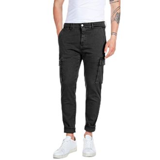 Replay Herren Jaan Jeans, 040 Black, 36W x 34L