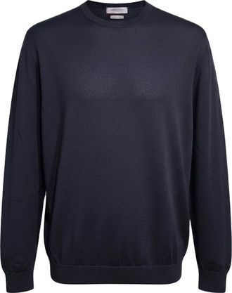 Daniele Fiesoli Homme, Pulls, Bleu, Taille: XL 2026/01 0320 Tricot ras du cou