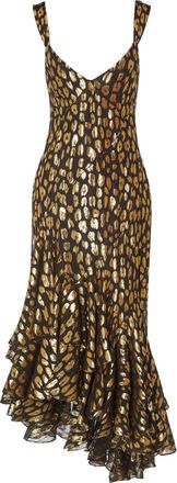 Temperley London Kyra Midikleid - Schwarz