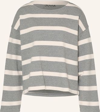 Juvia Sweatshirt Flores grau