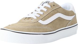 Vans Baskets Brooklyn Canvas pour Homme, Blanc/Blanc, Feuille de Laurier, 46 EU