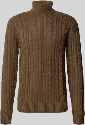 Premium by Jack & Jones Slim Fit Strickpullover mit Baumwoll-Anteil Modell Callum
