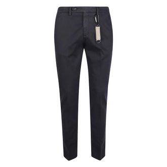 Manuel Ritz Homme, Pantalons, Bleu, Taille: XL Pantalon Chino Slim Stretch en Twill de Coton