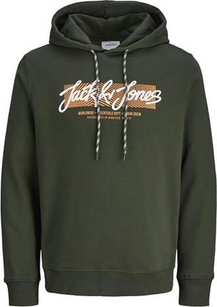 Jack & Jones Hood Sweat &agrave; Capuche Jjurban, Sac fourre-Tout, S Homme