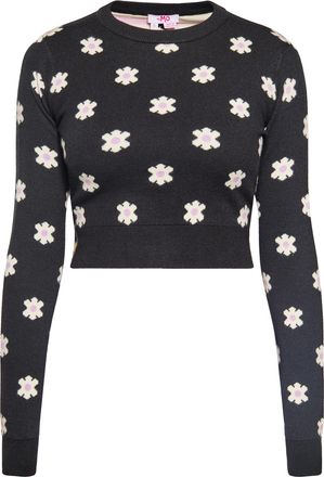 Mymo Zur Seite fahren Damen SCHWARZ CREME LILA