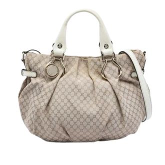 Celine Pre-owned Canvas Satchel - - Pre-owned - Damen - Beige - ONE SIZE