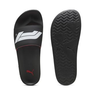 Puma Formula 1 Leadcat 2.0 Logo Slides Unisex, Schuhe, Schwarz, 37