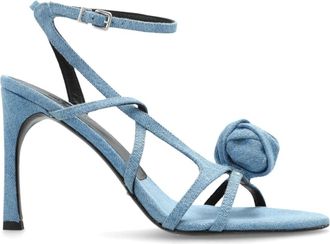 Rotate Rotate Birger Christensen, Femme, Chaussures, Bleu, Taille: 40 EU Sandales &agrave; Talons