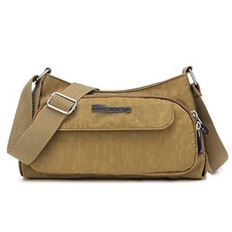 GFM Petit sac &agrave; bandouli&egrave;re en nylon (NCB-4), S3-hlkek-marron, Small