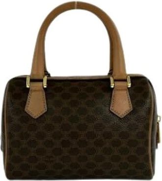 Celine Sac bandouli&egrave;re vintage Pre-owned - Femme - Pre-owned - Brun - Taille: ONE Size