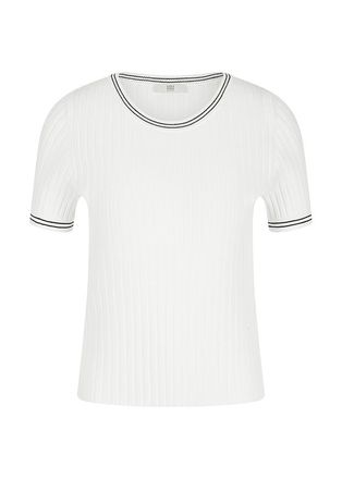 Riani Strickshirt mit Rundhalsausschnitt