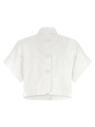 Fendi Cotton Poplin Shirt - white