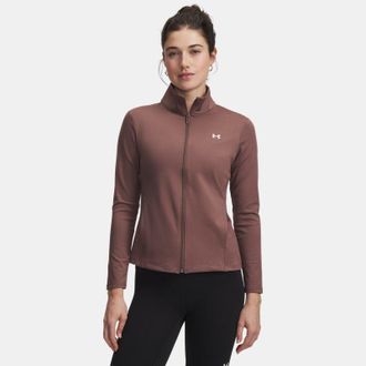 Under Armour Motion Jacke f&uuml;r Damen Sierra Taupe / Wei&szlig; XXL