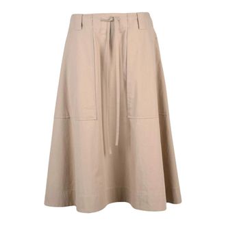 Moschino Midirock im Glockenschnitt - - Skirts - Damen - Beige - L