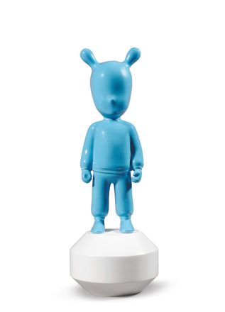 Lladro Figur The Blue Guest. Little. The Guest. Porzellan