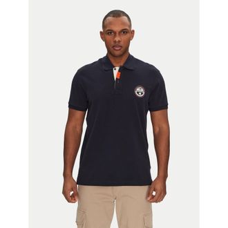 Napapijri Poloshirt E-Clanis NP0A4ID31761 Dunkelblau Regular Fit