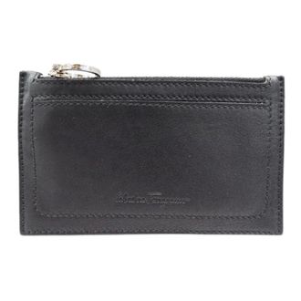 Ferragamo Porte-monnaie Pre-owned - Femme - Pre-owned - Noir - Taille: ONE Size