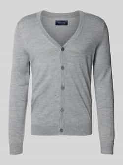 Christian Berg Strickjacke mit V-Ausschnitt