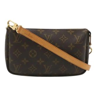 Louis Vuitton Pochette Accessoires Monogram Pre-owned - Femme - Pre-owned - Brun - Taille: ONE Size