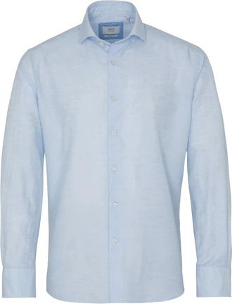 Eterna Langarm Freizeithemd - - Shirts - Herren - Blau - 5XL