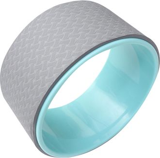 IFUNDOM Yoga Wheel Pilates Ring Rutschfester Fitness Roller für Rückenbeugen und Ganzkörperdehnung Pilates Trainingshilfe Blau für Yoga Anfänger und Wirbelsäu