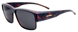 Alpina Conceal - sportliche Sonnenbrille f&uuml;r Erwachsene, havana matt
